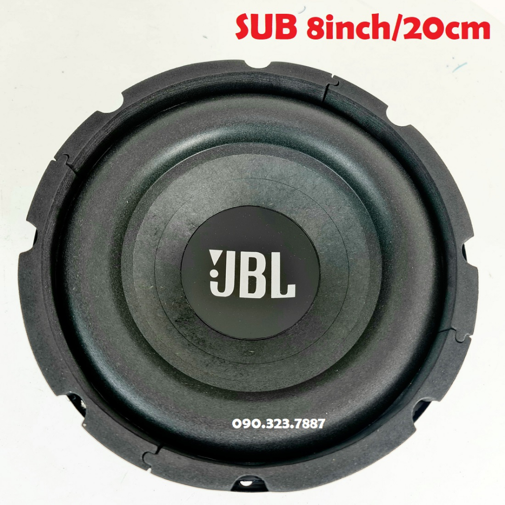 ( 01 chiếc) Củ loa SUB JBL 20 (8inch) trở kháng 4 ôm 200W, từ 140 ( loa ...