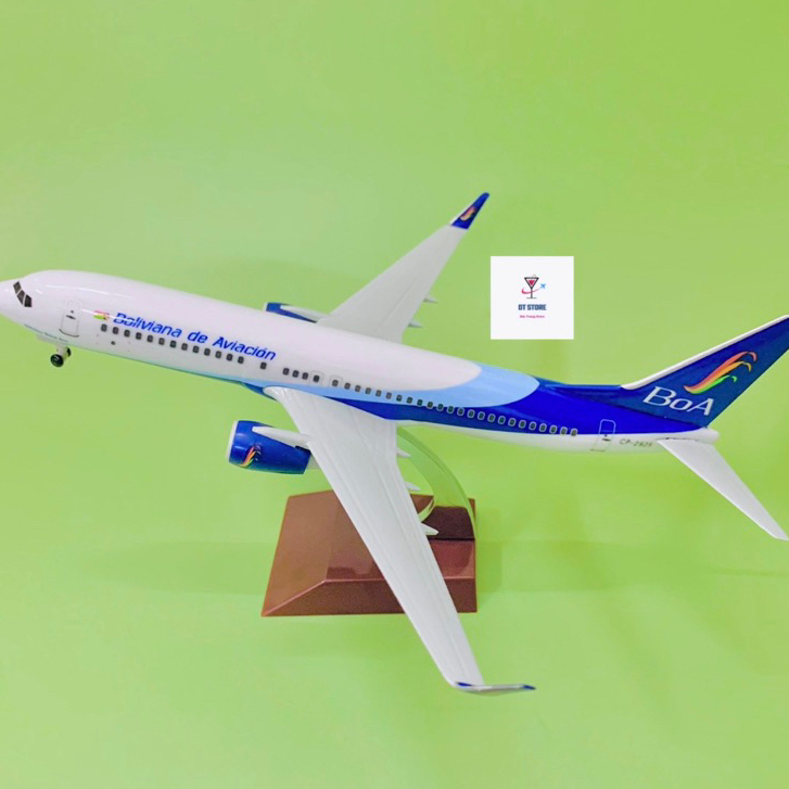 Mô Hình Máy Bay Boeing B737-800 Hãng Hàng Không Bolivia “Boliviana de ...