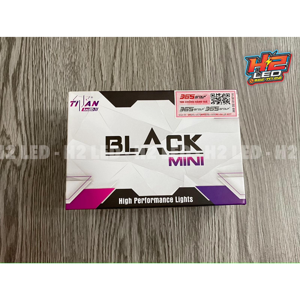 Bi led titan Moto black mini 2.0 (lens vuông) - H2LED | Shopee Việt Nam