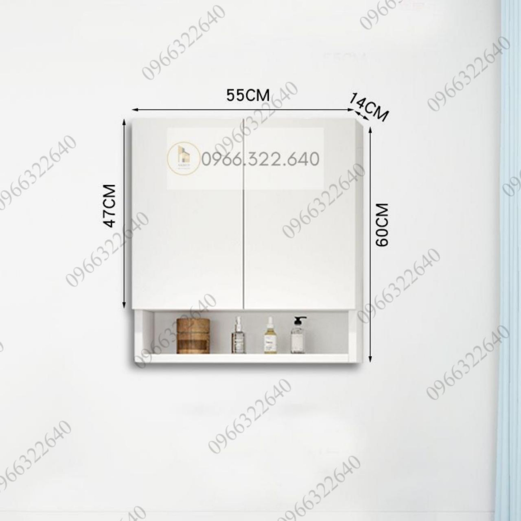Tủ kệ đựng mỹ phẩm nước hoa kệ treo tường để đồ đa năng gỗ MDF nhập ...