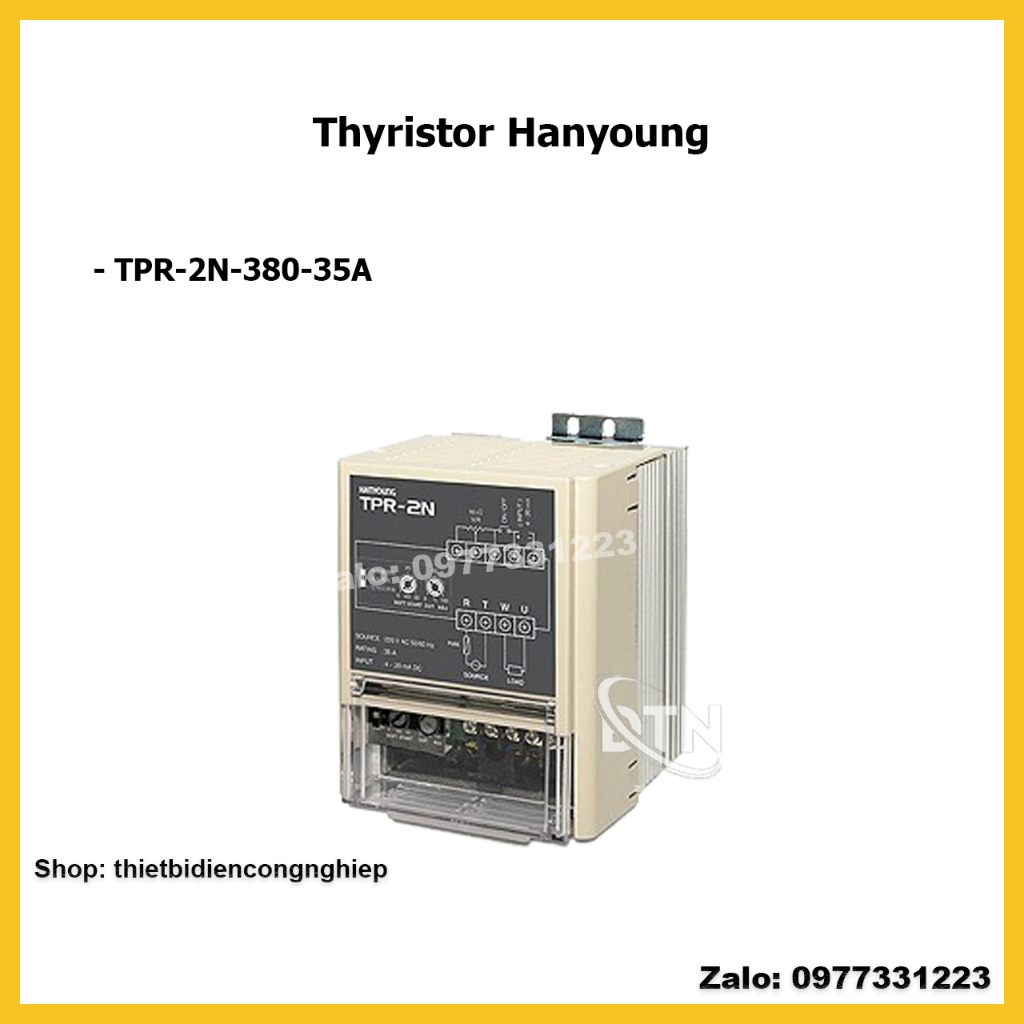 HanYoung Thyristor TPR-2N-380-35A Hanyoung Nux | Shopee Việt Nam