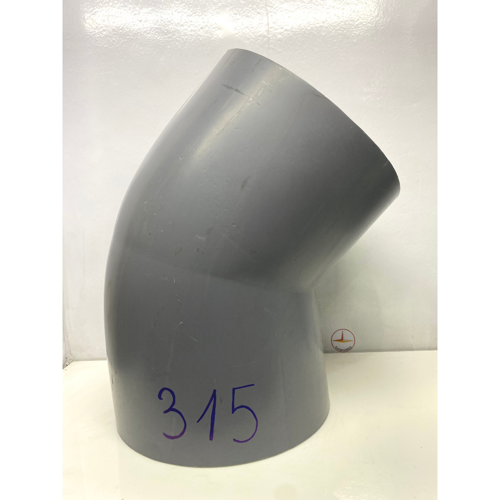 Lơi 315 nhựa PVC gia công (45 oElBow)_L315GC | Shopee Việt Nam