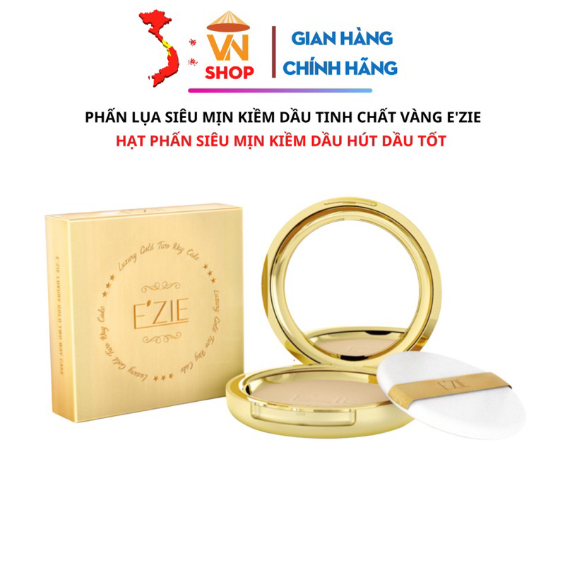 [🇻🇳CHÍNH HÃNG] PHẤN LỤA EZIE PHẤN PHỦ EZIE SIÊU MỊN TINH CHẤT VÀNG NANO ...