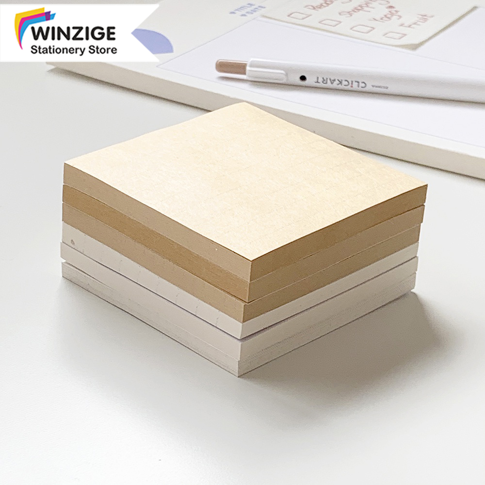 Winzige giấy note caro kẻ ngang giấy ghi chú đánh dấu trang 50 tờ giấy ...
