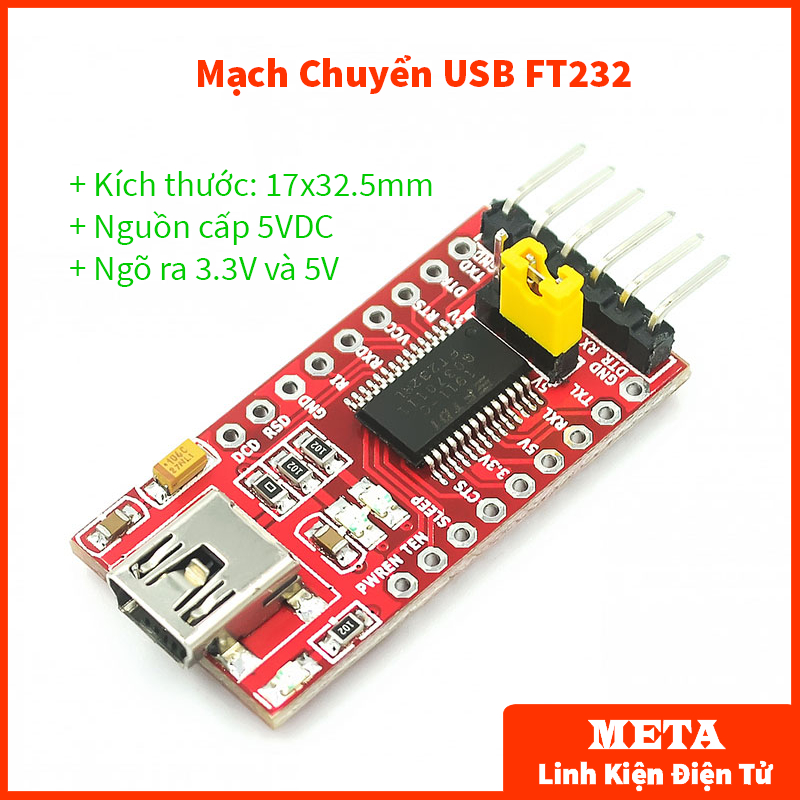Mạch Chuyển USB UART TTL FT232 | FT232RL | Shopee Việt Nam