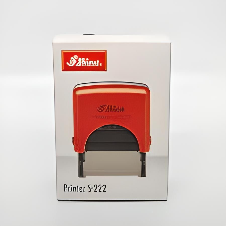 Con dấu công ty Shiny S - 222 màu đỏ | Shopee Việt Nam