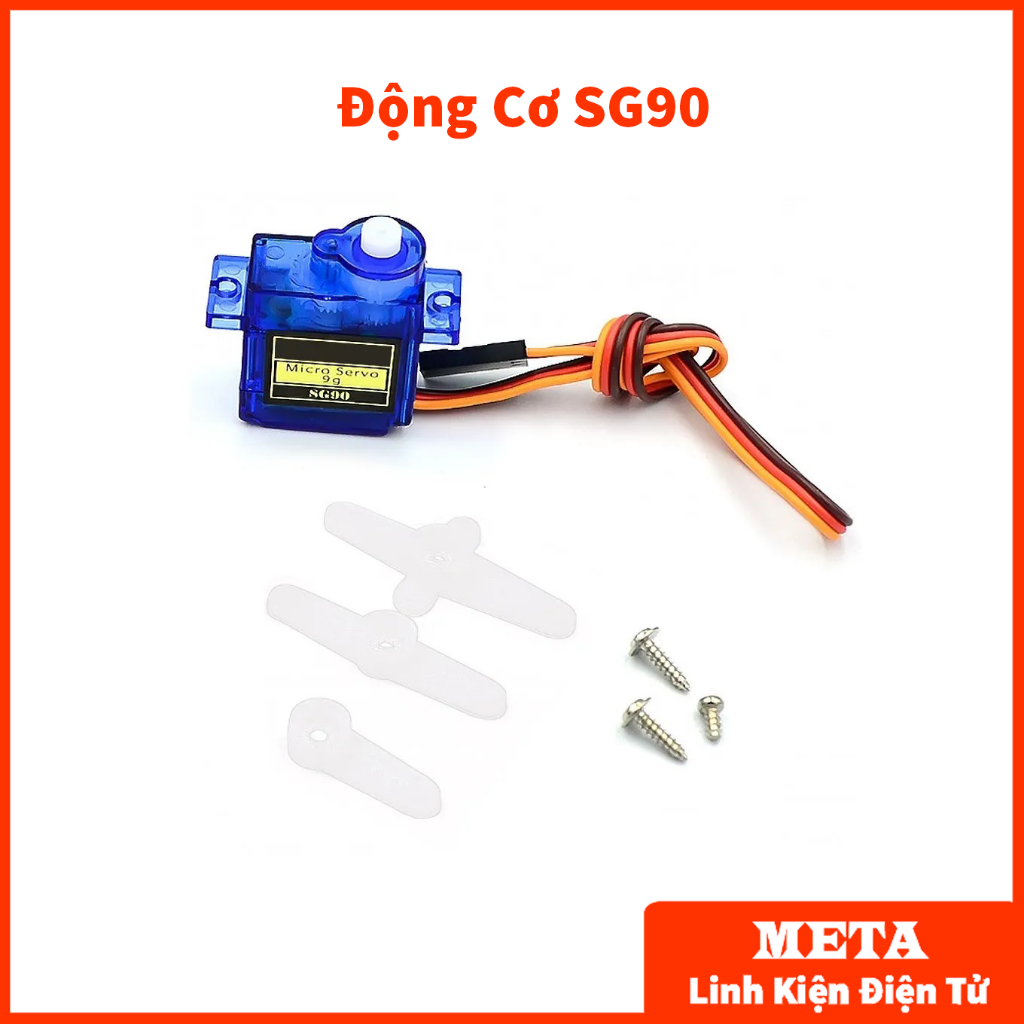 Động Cơ Servo SG90 MG90S góc quay 180 độ | Shopee Việt Nam