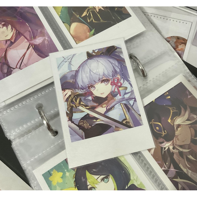 [Chính Hãng]Pola Kamisato Ayaka Artist Card Genshin Pola Genshin Impact ...