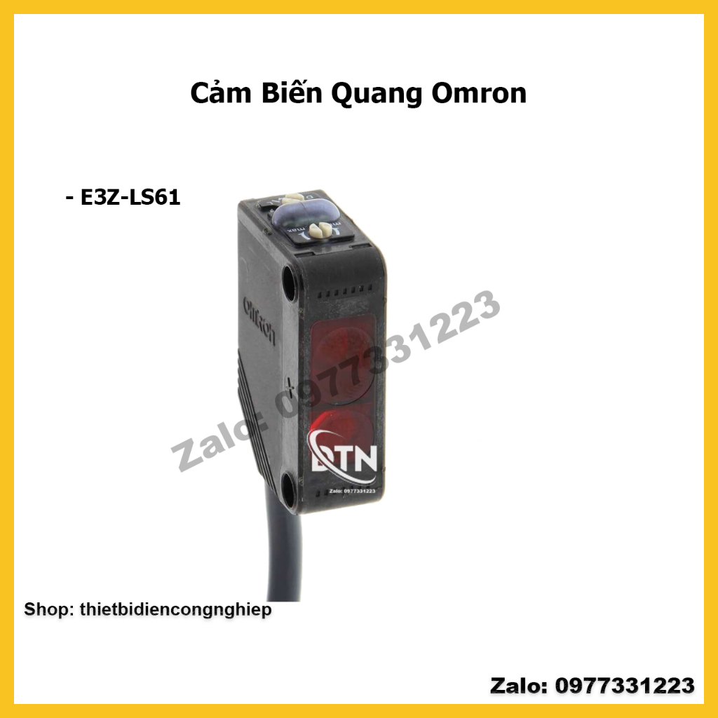 Cảm biến quang Omron E3Z-LS61 2M NPN | Shopee Việt Nam