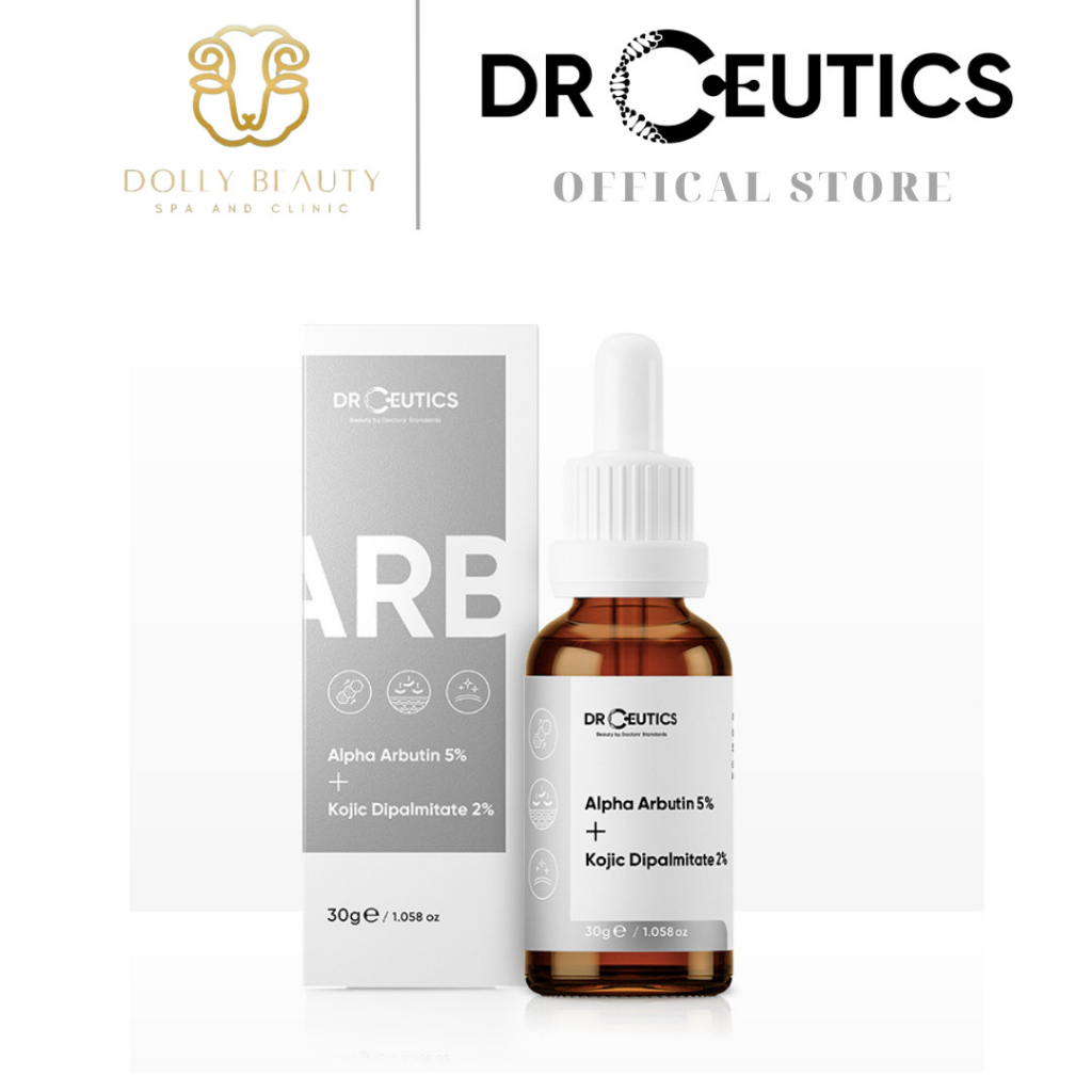 Serum Mờ Thâm, Giảm Mụn ALPHA ARBUTIN 5% + KOJIC DIPALMITATE 2% Của DrCeutics | Shopee Việt Nam