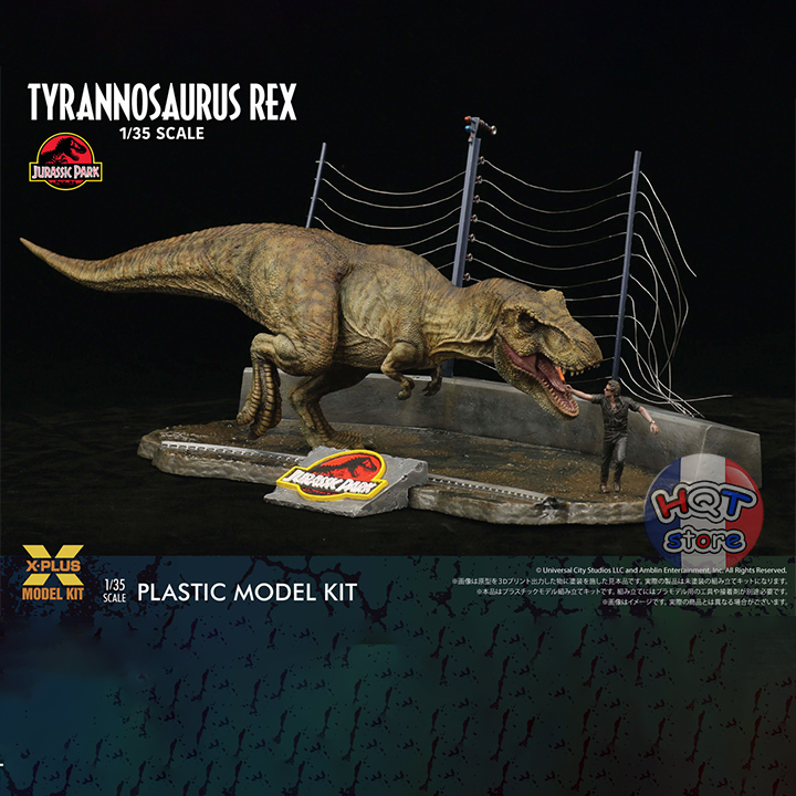 Mô hình lắp ráp khủng long T-Rex X-PLUS Tyrannosaurus Rex tỉ lệ 1/35 ...