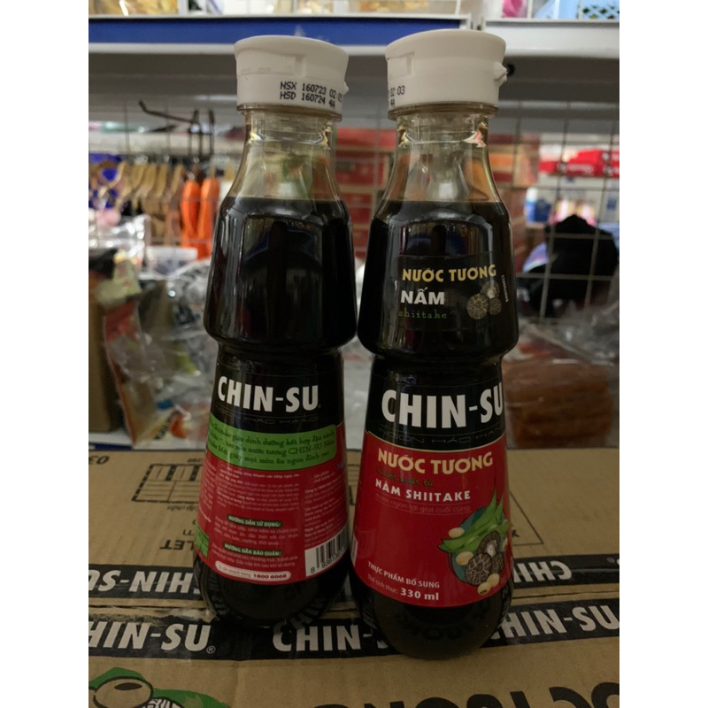 Nước tương chinsu nấm Shiitake 330ml | Shopee Việt Nam