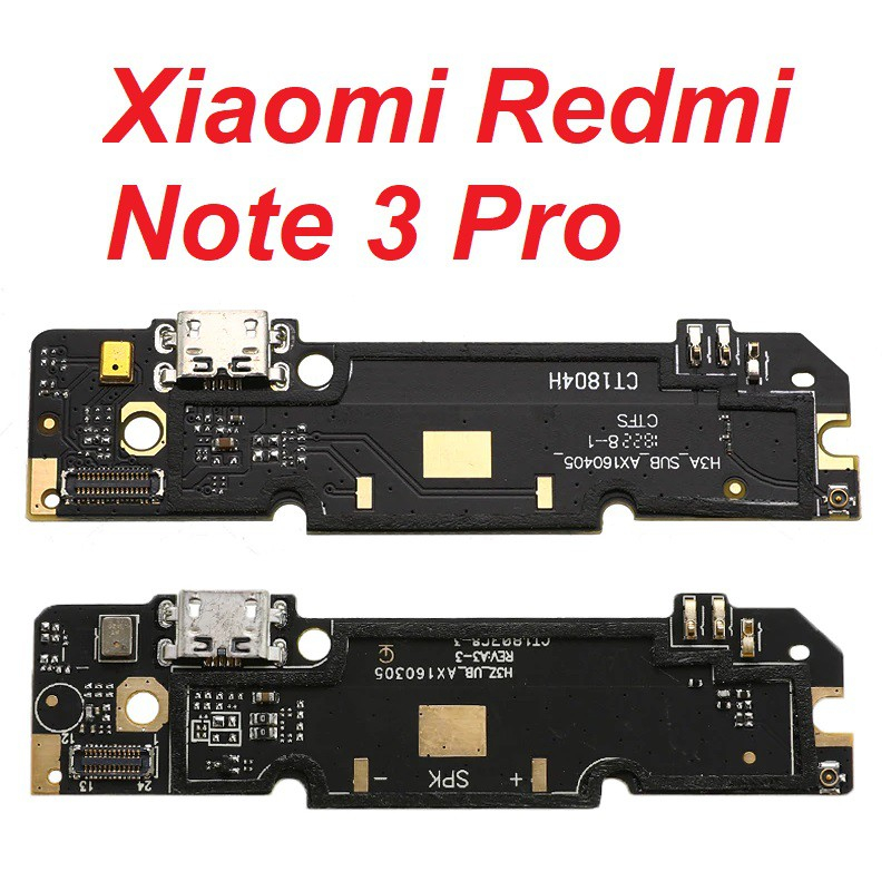 Cụm mạch sạc XIAOMI Redmi Note 3 Pro kèm micro jack tai nghe charger ...