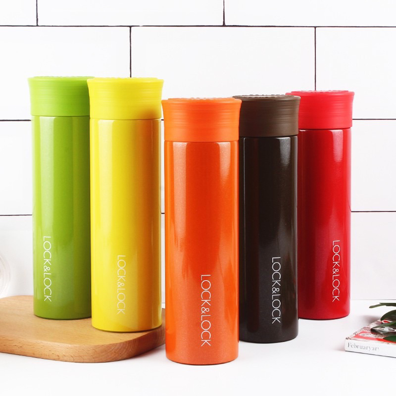 Bình giữ nhiệt Lock&Lock Fruits Tumbler LHC4110 400ml | Shopee Việt Nam