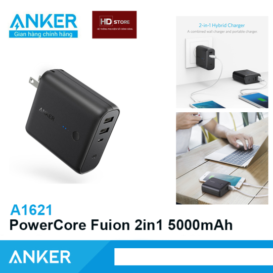 Pin Dự Phòng Kim Cóc Sạc Anker A1621 5.000mah | Shopee Việt Nam