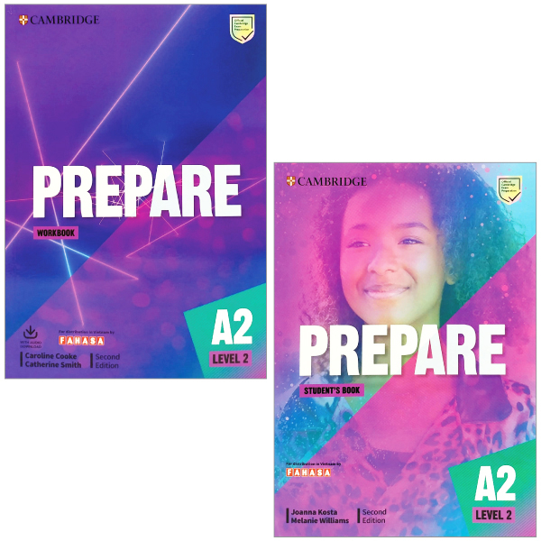 Sách - Combo Prepare A2 Level 2: Student's Book + Workbook With Audio ...
