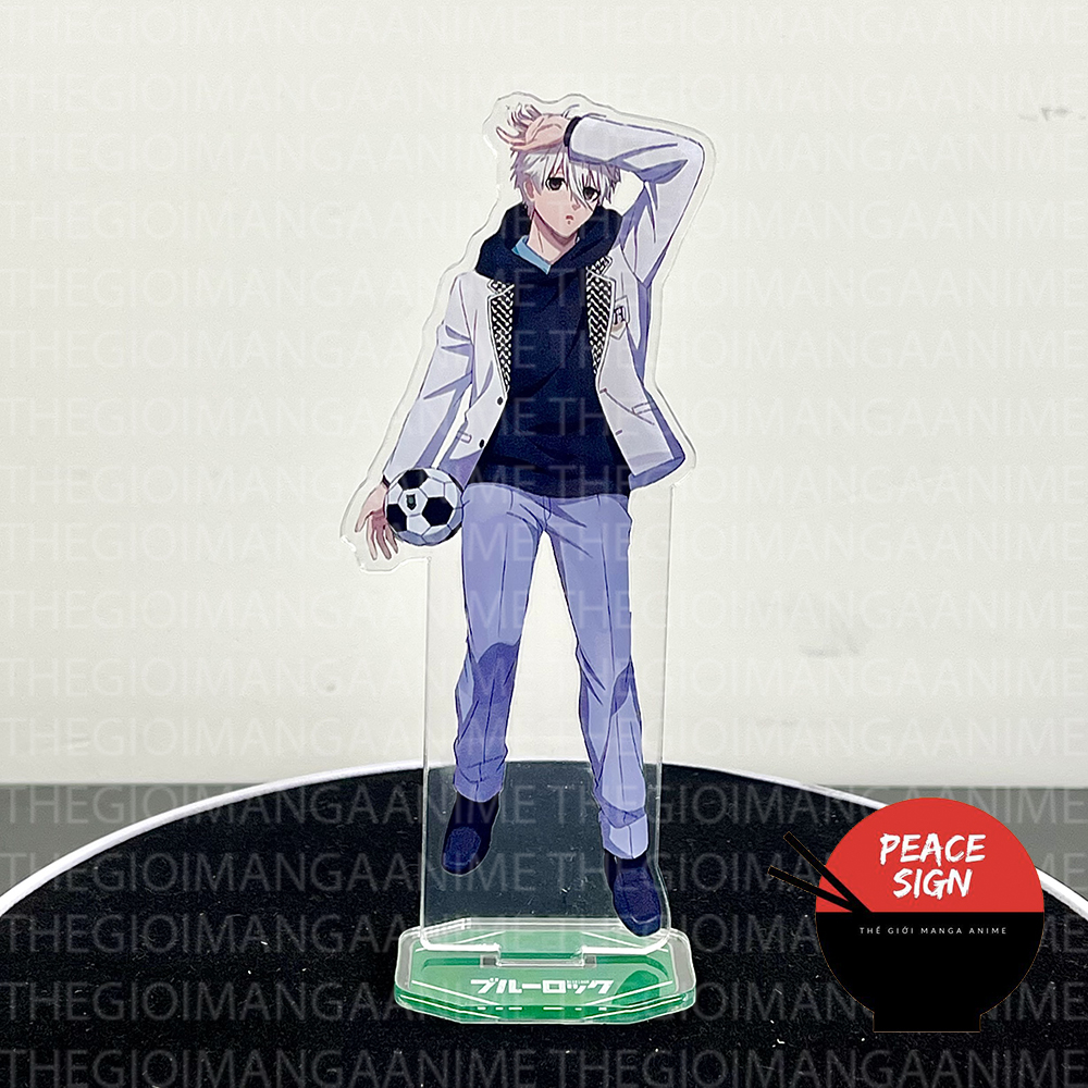 Mô hình Standee BLUE LOCK ver NẰM ĐỒNG PHỤC HỌC SINH anime chibi tượng ...