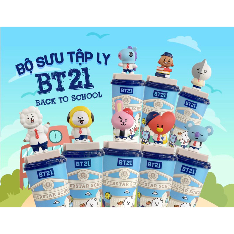 LY NƯỚC - BÌNH NƯỚC - CỐC NƯỚC CGV BT21 | Shopee Việt Nam