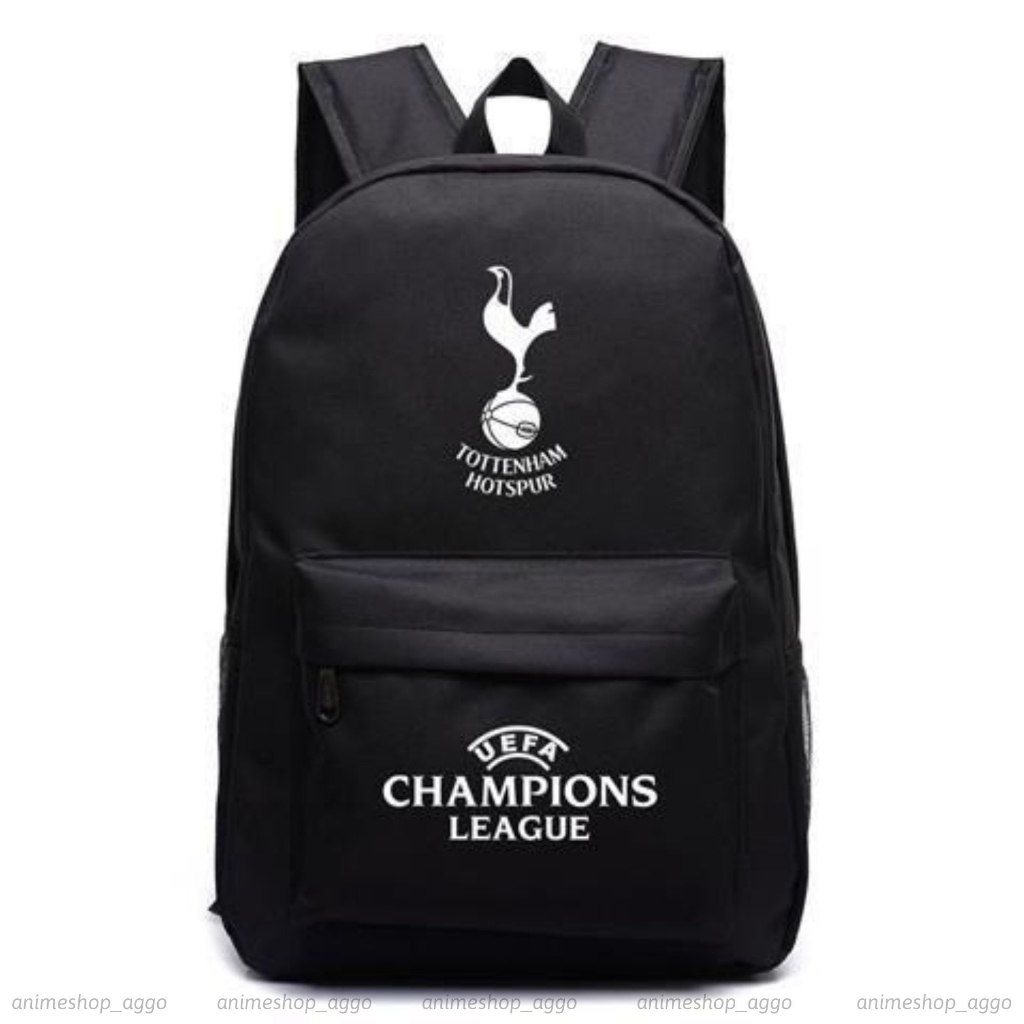 Balo đi học in Logo Champions League Juventus C Luo Liverpool Hotspur ...