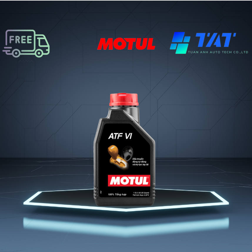 Dầu Hộp Số Tự Động -Trợ Lực Tay Lái MOTUL ATF Dexron VI – Dành Cho Ô Tô-Dung Tích 1L | Shopee ...