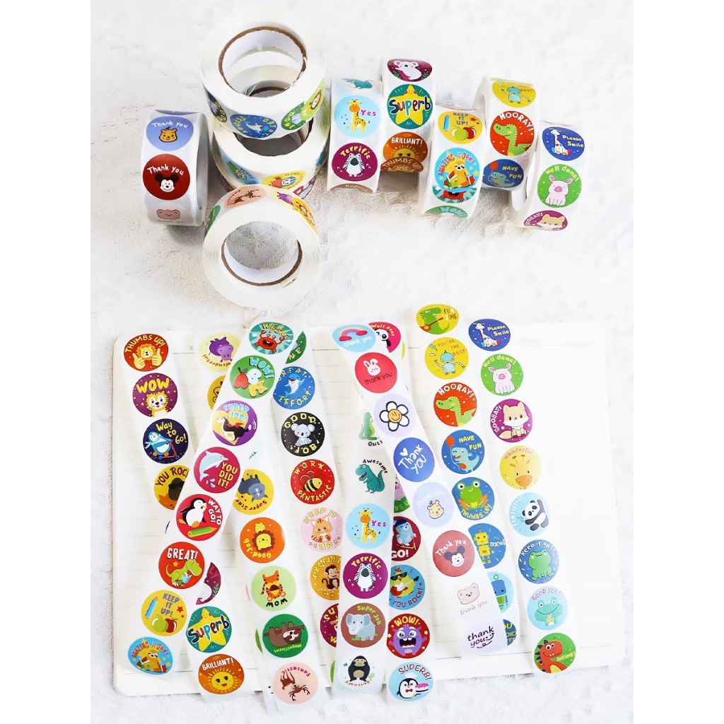 Sổ dán sticker khen thưởng cho học sinh, đồ dùng học tập giáo cụ dạy ...