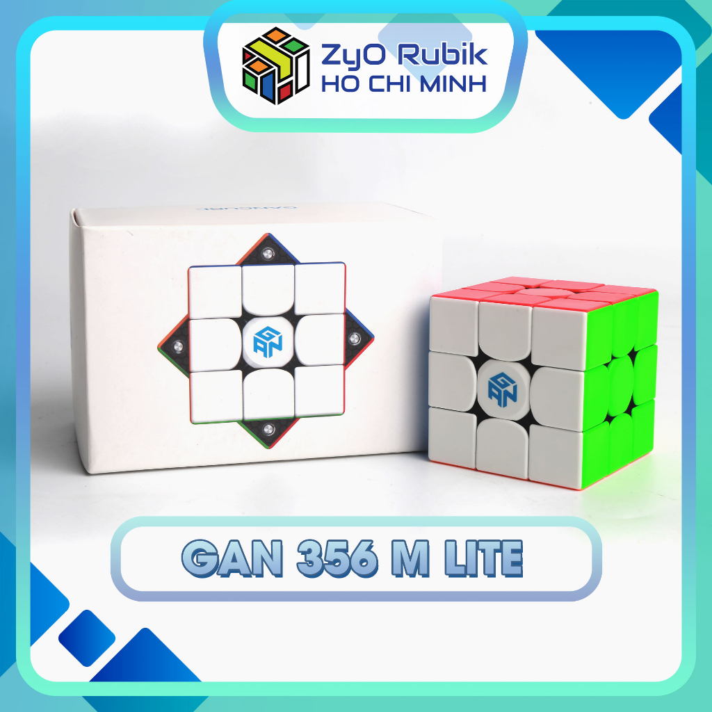 Rubik Gan 356 M Lite/Standard Stickerless có nam châm cao cấp - Đồ chơi ...