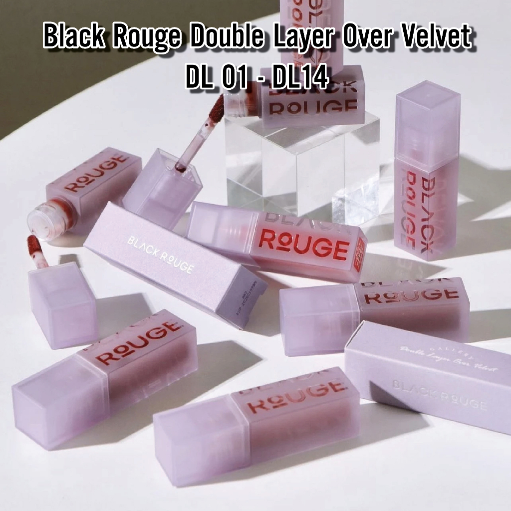 Son Black Rouge Double Layer Over Velvet DL01 - DL14 | Shopee Việt Nam