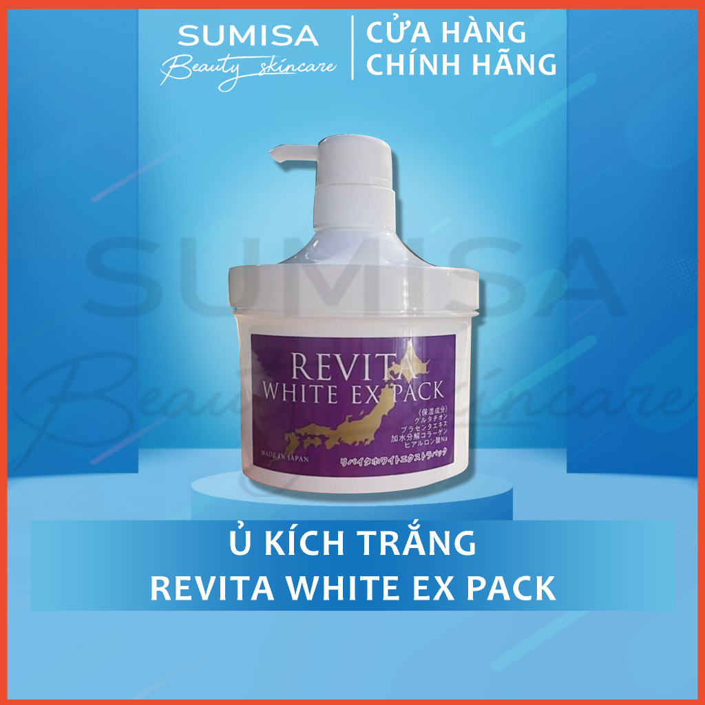 Ủ trắng sữa chua REVITA WHITE EX PACK Nhật Bản | Shopee Việt Nam