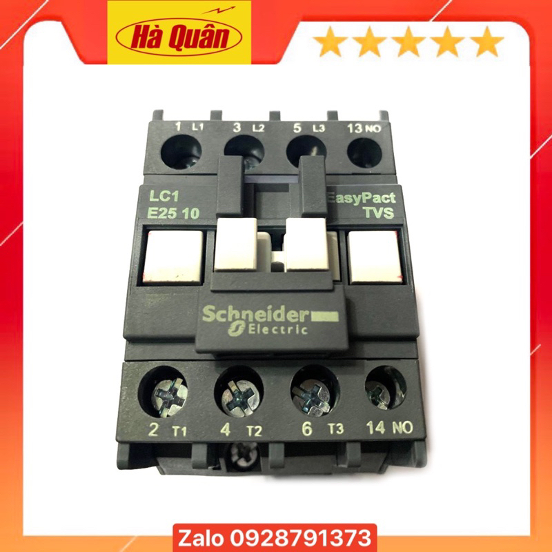 Khởi động từ 25A- LC1E2510 ( 24V-220V-380V) Schneider, Khởi Schneider ...