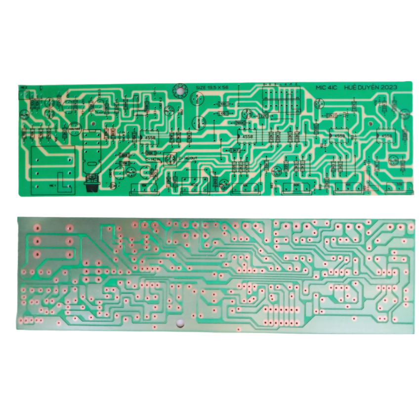 Bo mic pcb chưa lắp linh kiện bản 6 volume ( sợi thuỷ tinh) | Shopee ...