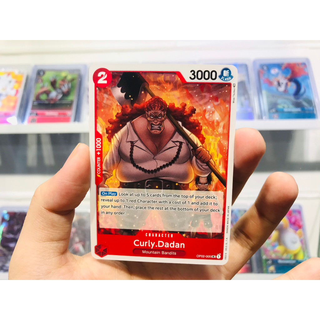 Thẻ bài One Piece Mã OP02-005 - Curly.Dadan - Character - Uncommon ...
