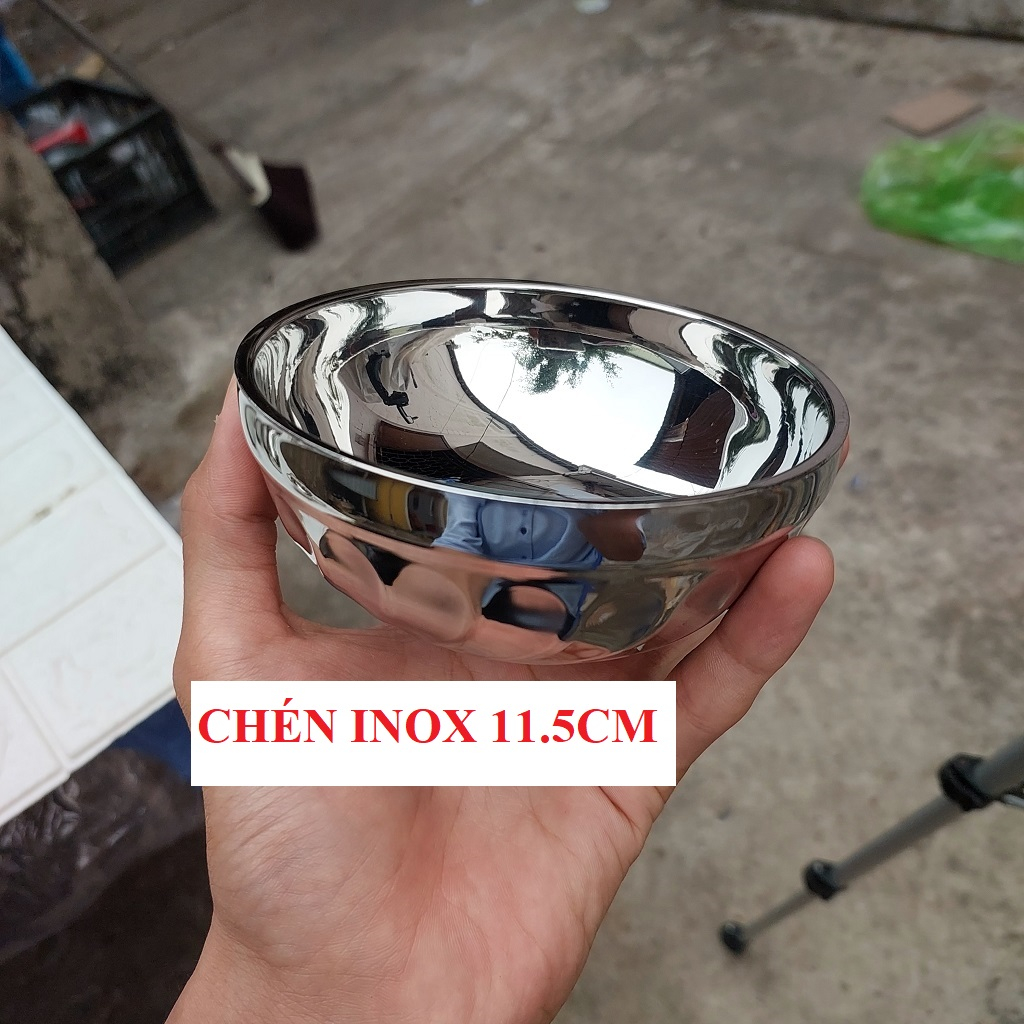 Tô inox cách nhiệt 2 lớp chống nóng size 14cm 16cm 18cm 20cm - Bát ăn ...
