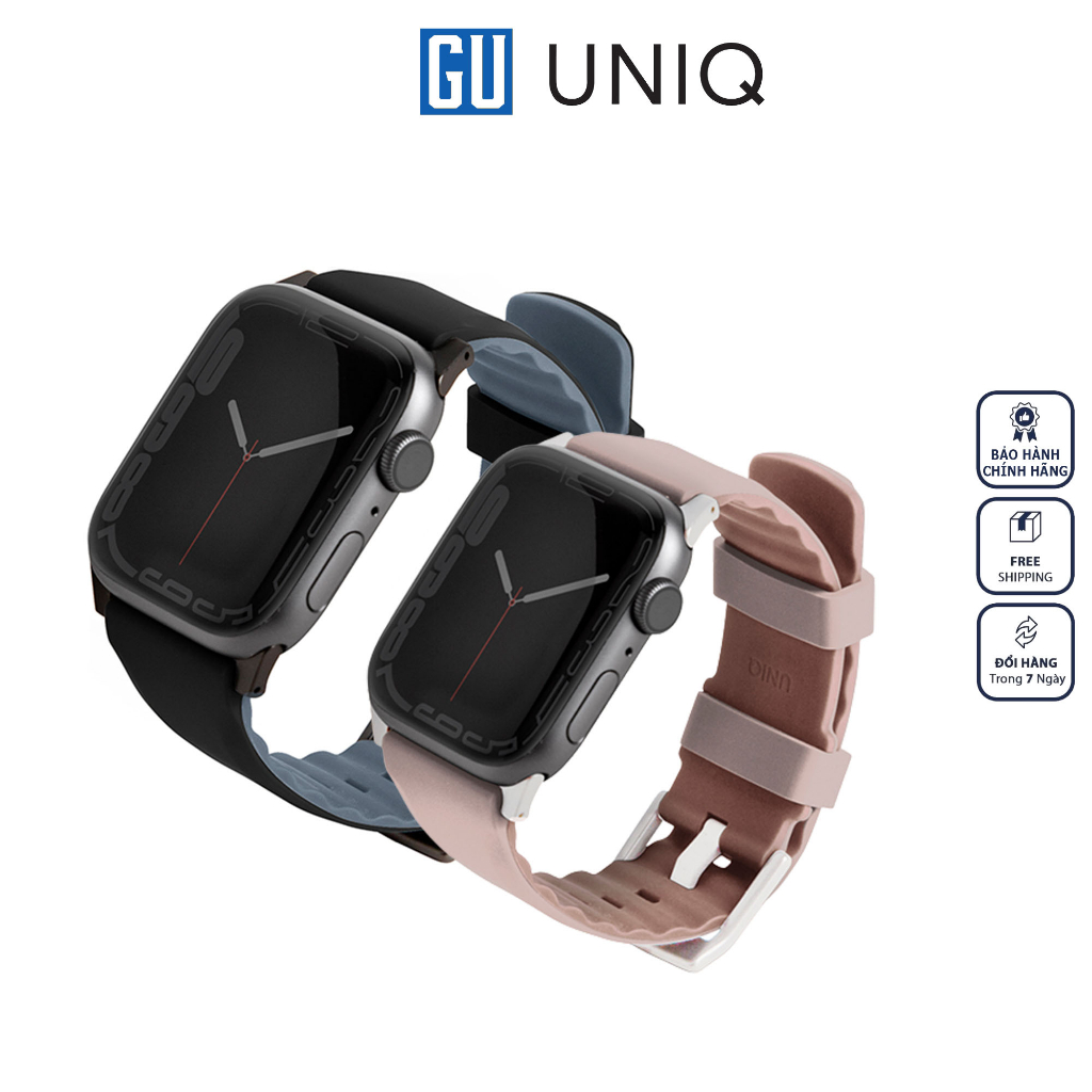 Dây đeo UNIQ Linus Waterproof Airsoft Silicone 38/40/41mm For Apple ...
