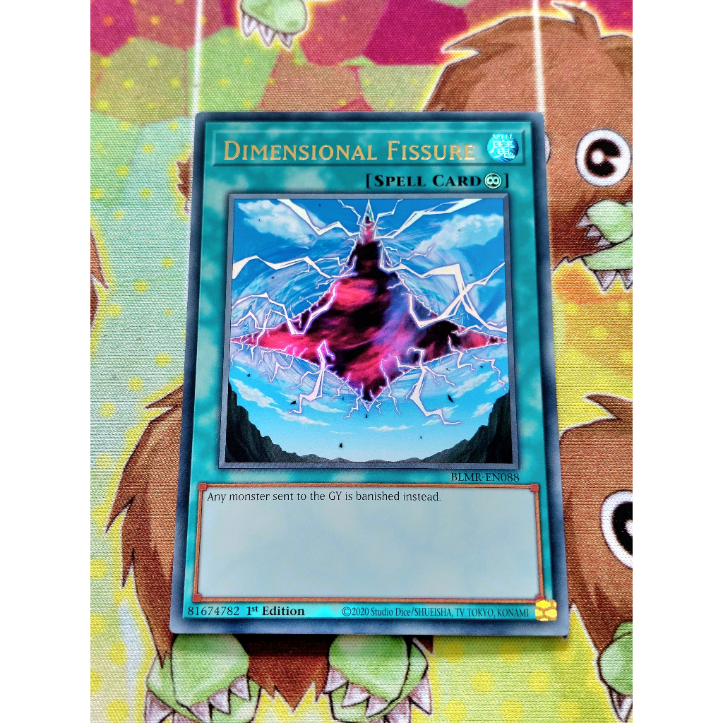 Thẻ bài YUGIOH - Dimensional Fissure - BLMR-EN088 - Ultra Rare 1st ...