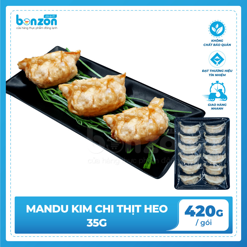 Mandu kim chi thịt heo - Bonzon (420g) | Shopee Việt Nam