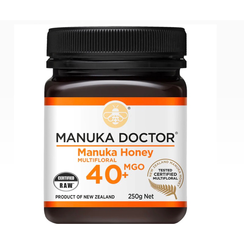 [Date 6/2028] NZ🇳🇿Mật ong Manuka Doctor MGO 40+ 250g-Giảm ho, cảm, cải ...