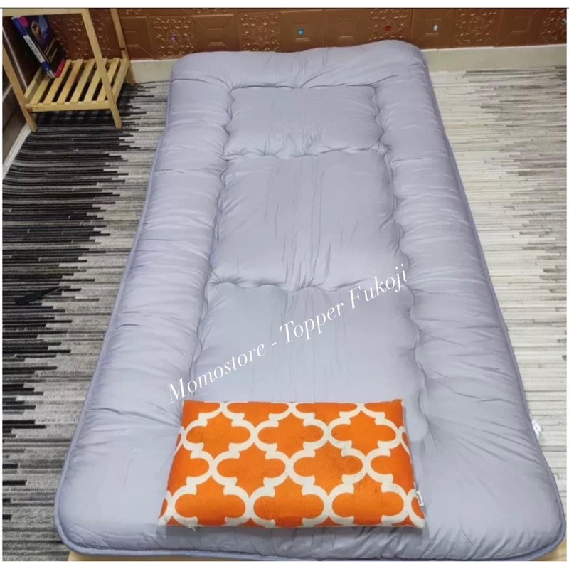 Nệm Topper FuKoJi Gấp Gọn Tiện Lợi - 1m/1m2/1m4/1m6/1m8 | Shopee Việt Nam
