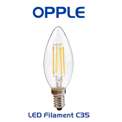 Bóng Đèn LED Sợi Đốt OPPLE Fila C35 E14 2W - 4W - Hiệu Ứng Ánh Sáng Như ...