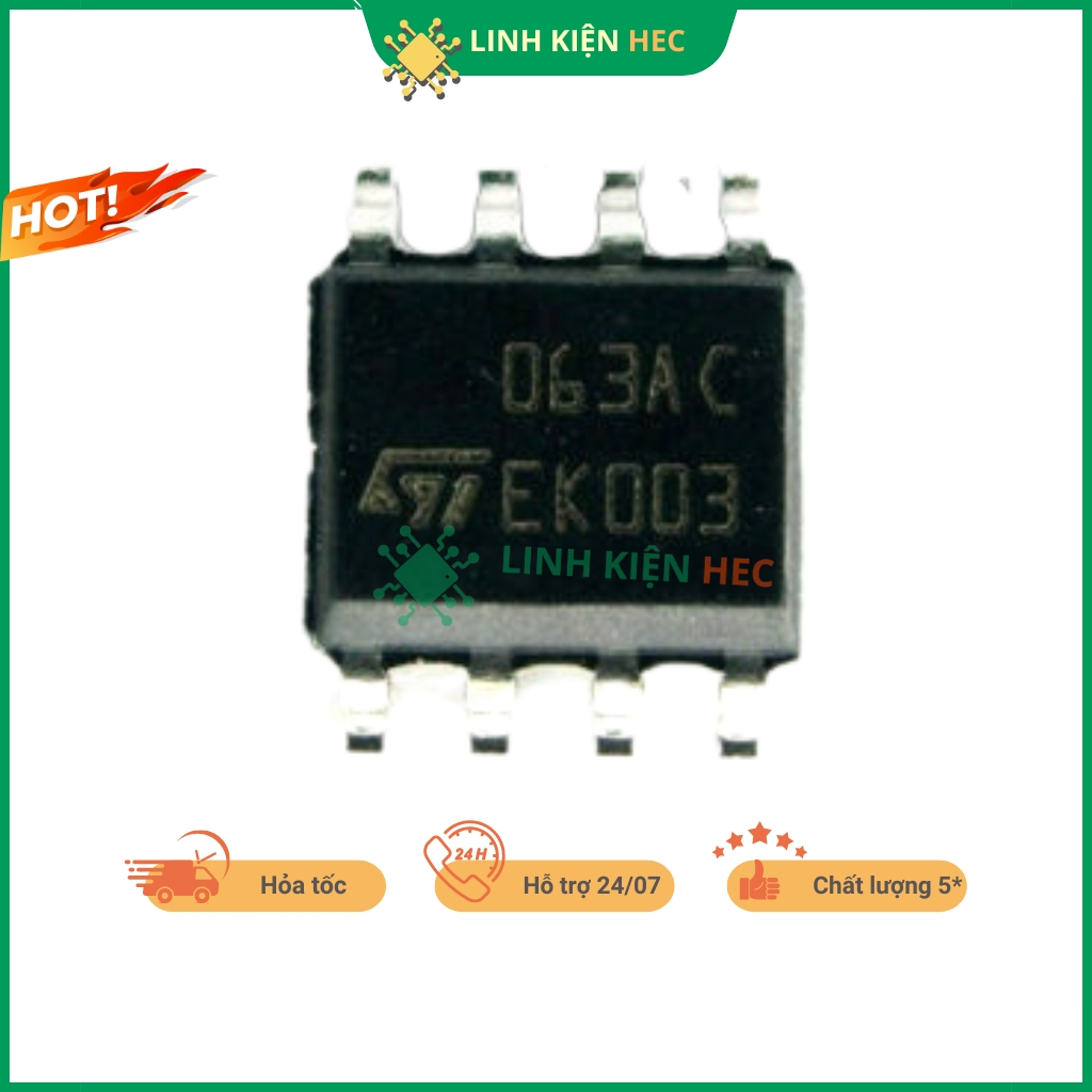 Ic chức năng MC34063 063AC SOP-8 DC-DC Converter chính hãng ST chất ...