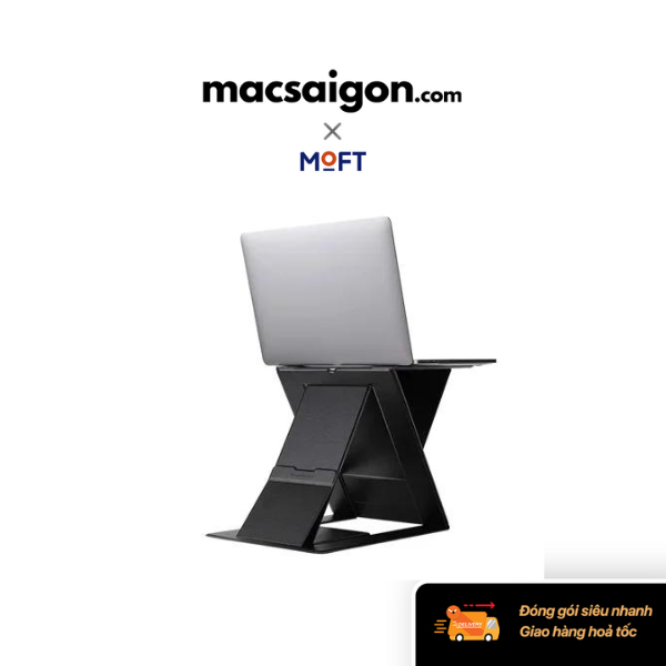 Đế dựng tản nhiệt cho MacBook/Laptop MOFT Sit-stand Laptop Desk MS015-1-BK-01 - Màu đen | Shopee ...