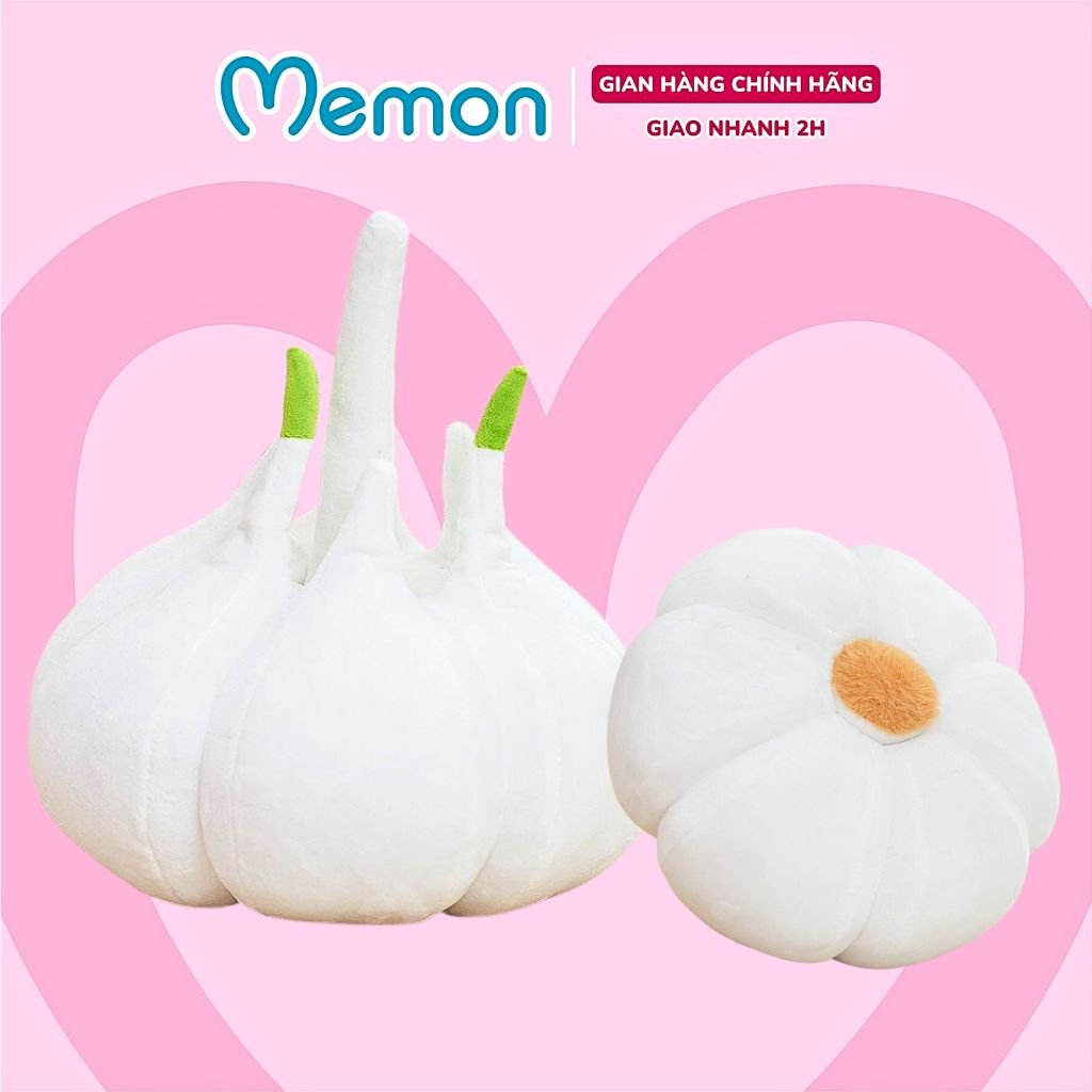Gấu Bông Hình Củ Tỏi Mầm Xanh Dùng Làm Gối Ôm, Trang Trí Nhà Cửa Cao Cấp Memon | Shopee Việt Nam