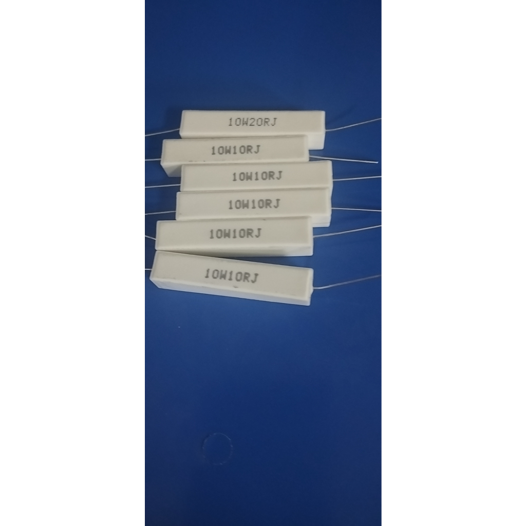 Điện trở sứ 10W 10R - 10 W 20R 5% chất lượng tốt | Shopee Việt Nam