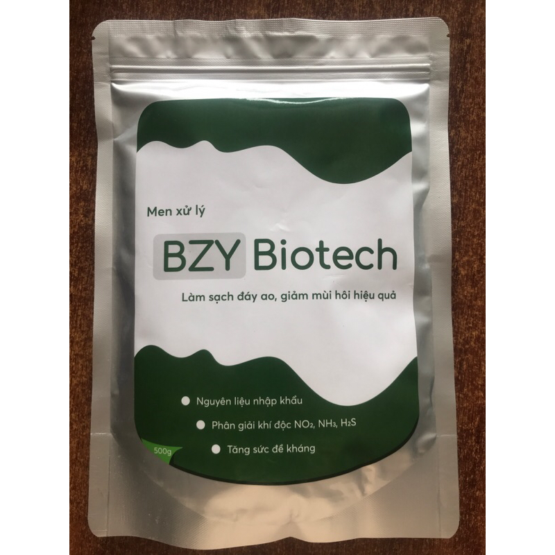 men vi sinh BZY Biotech xử lý làm sạch đáy ao, giảm mùi hôi hiệu quả ...