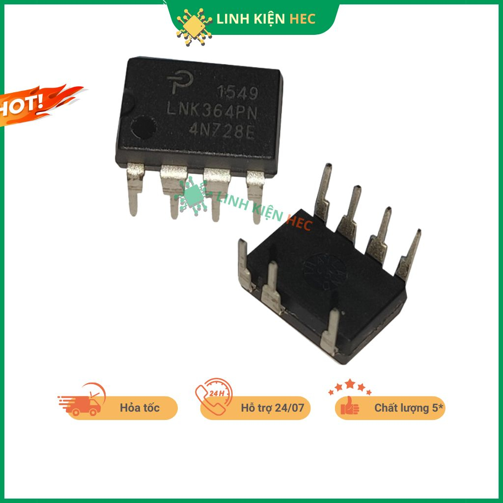 Ic nguồn Lnk364pn lnk364 chính hãng linh kiện hec | Shopee Việt Nam