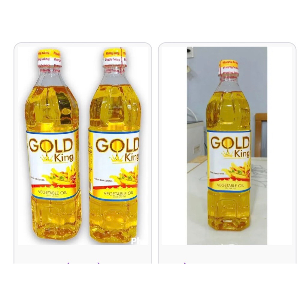 DẦU ĂN GOLD KING 900ML | Shopee Việt Nam