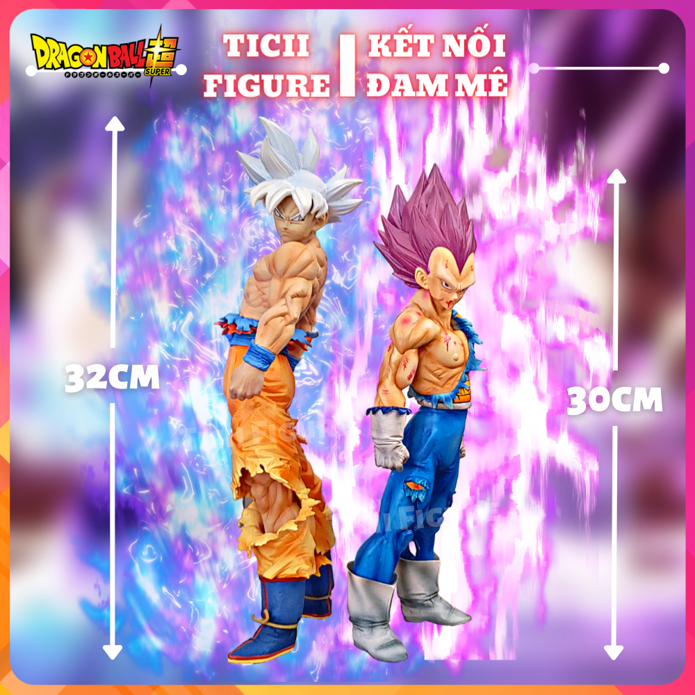 (Có sẵn) Mô hình Goku Ultra Instinct & Vegeta Ultra Ego cực nét ...
