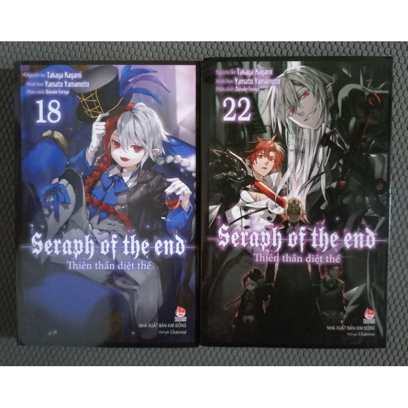 Notebook truyện tranh_Seraph of the end_Thiên thần diệt thế_Lẻ tập_18 ...
