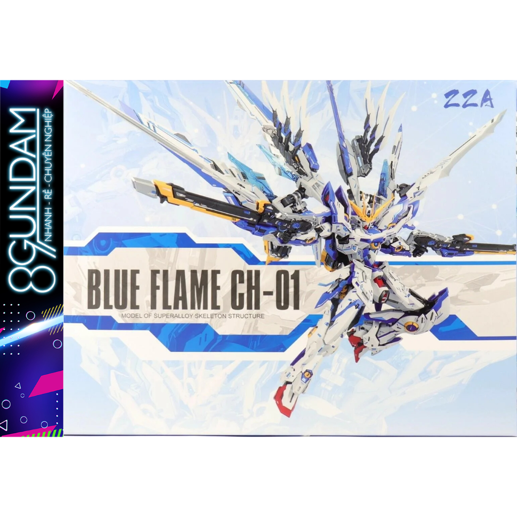 [CÓ SẴN] Mô Hình Lắp Ráp MG ZZA Blue Flame CH-01 | Shopee Việt Nam