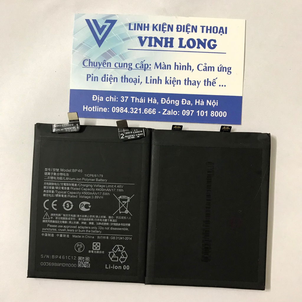 Pin Battery BP46 Xiaomi Mi 12 / Mi 12X | Shopee Việt Nam