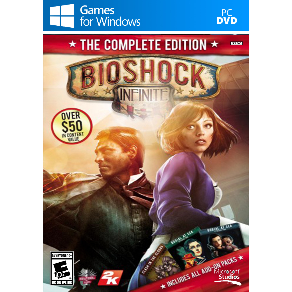 BioShock Infinite: The Complete Edition (2DVD) - Đĩa game PC | Shopee ...